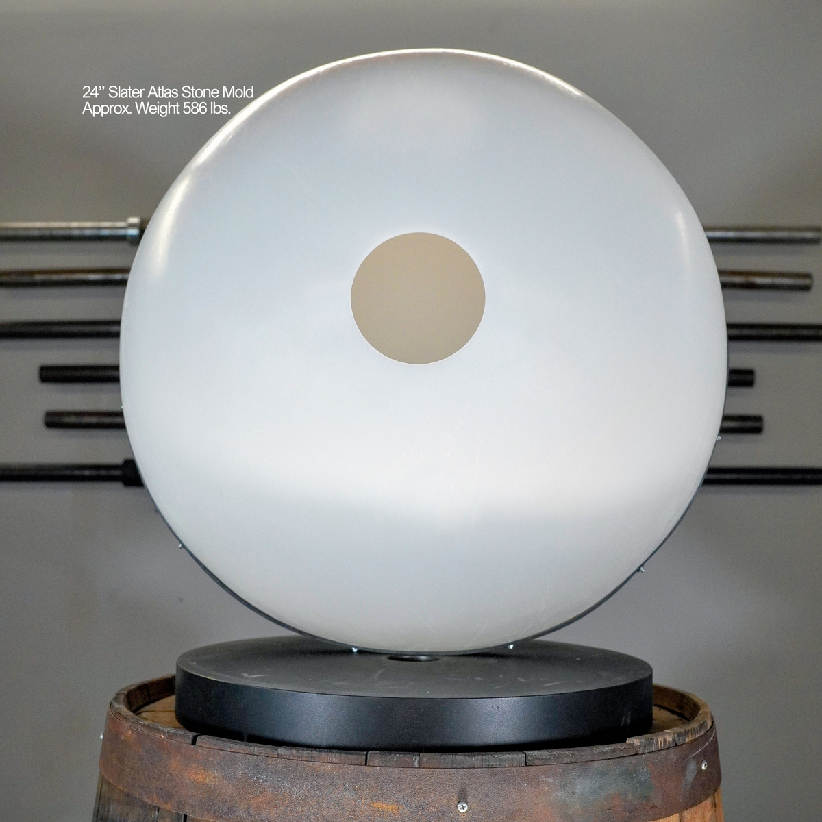 24" Slater Atlas Stone Mold (586lb. Atlas Stone)